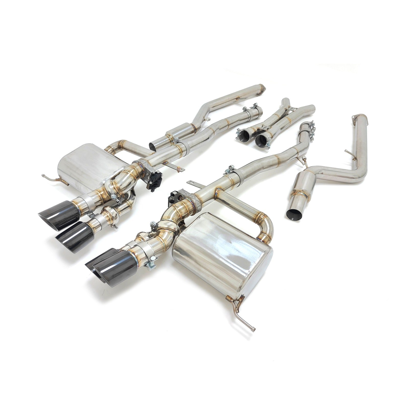 BMW G8X Stainless Steel Valved M Performance Exhaust Center Exit